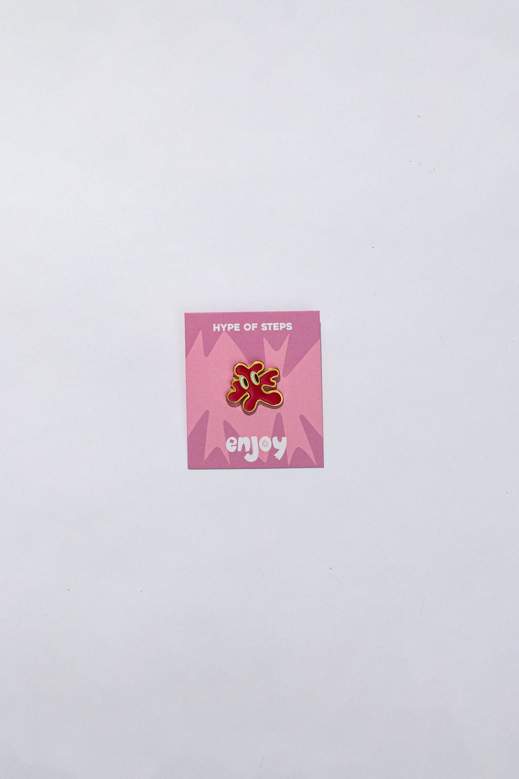 Enjoy - Metal Pin – Hype of Steps